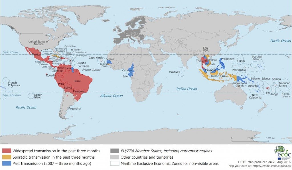 Zika Virus & Your Vacation – Safe Destinations Zika Virus & Your Vacation – Safe Destinations